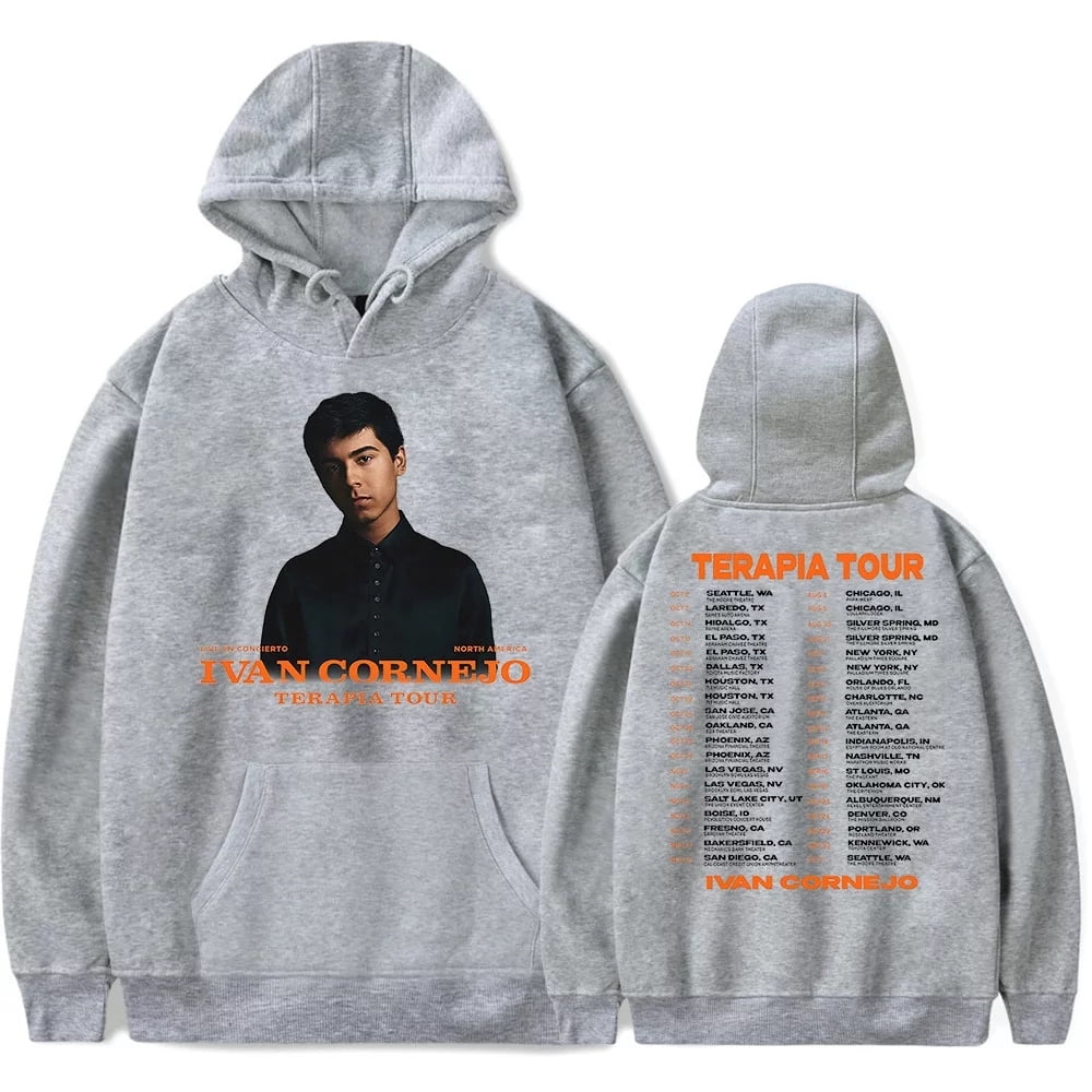 Ivan Cornejo Merch Terapia Tour 2023 Women Men Singer Hoodie - Walmart.com