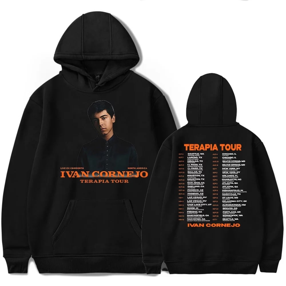 Ivan Cornejo Merch Terapia Tour 2023 Women Men Singer Hoodie - Walmart.com