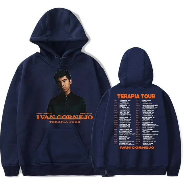 Ivan Cornejo Merch Terapia Tour 2023 Women Men Singer Hoodie - Walmart.com