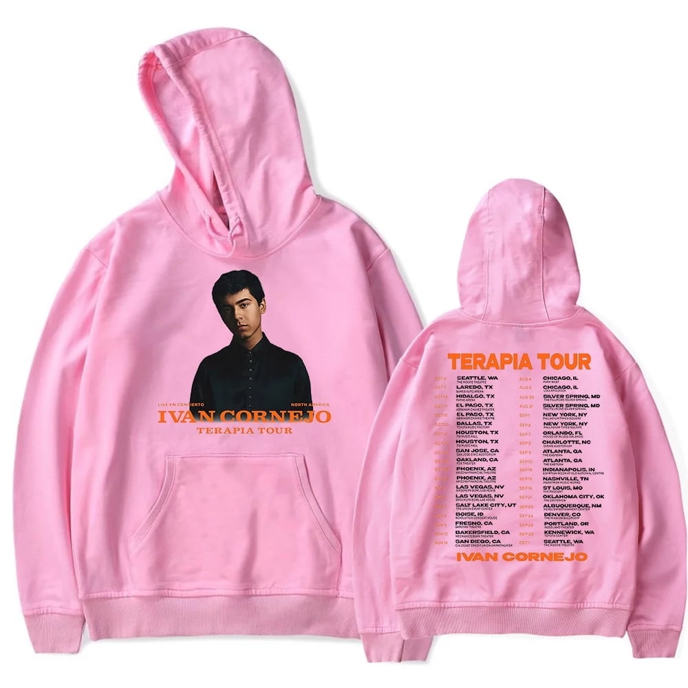 Ivan Cornejo Merch Terapia Tour 2023 Women Men Singer Hoodie - Walmart.com