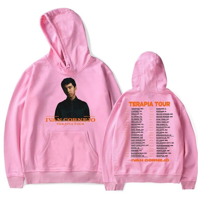 Ivan Cornejo Merch Terapia Tour 2023 Women Men Singer Hoodie - Walmart.com