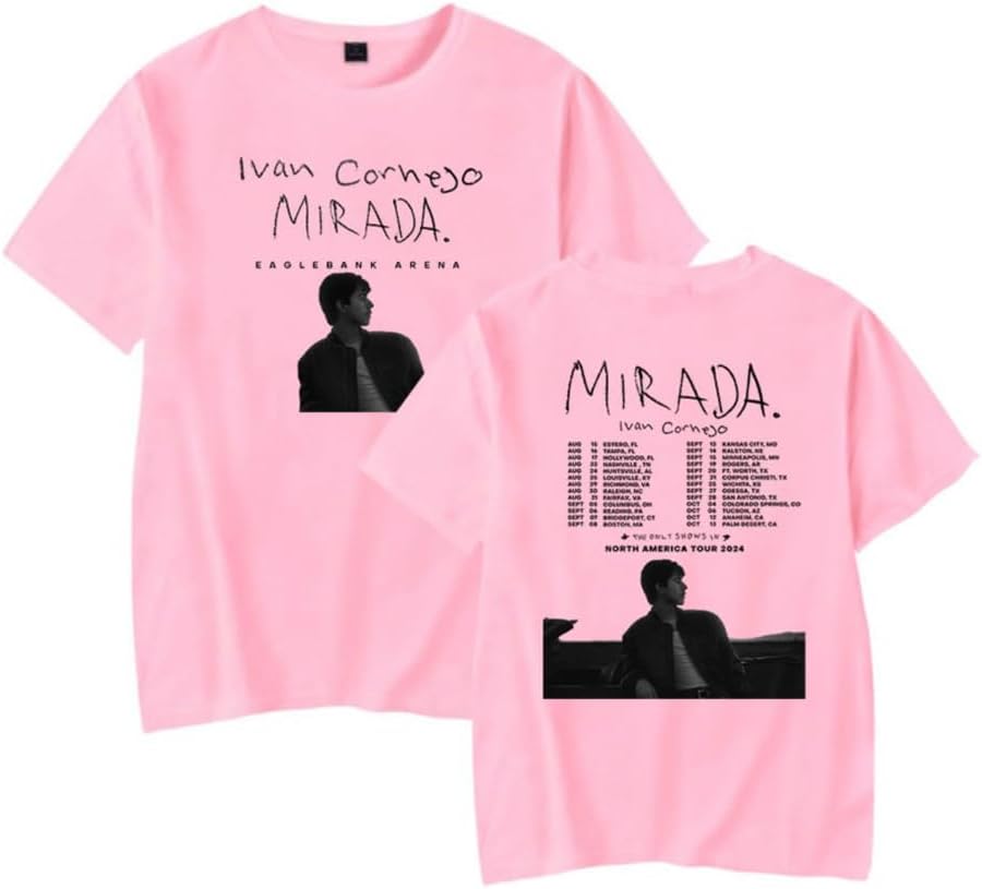 Ivan Cornejo Mirada Tour 2024 Unisex Cotton Tee - Streetwear Inspired ...