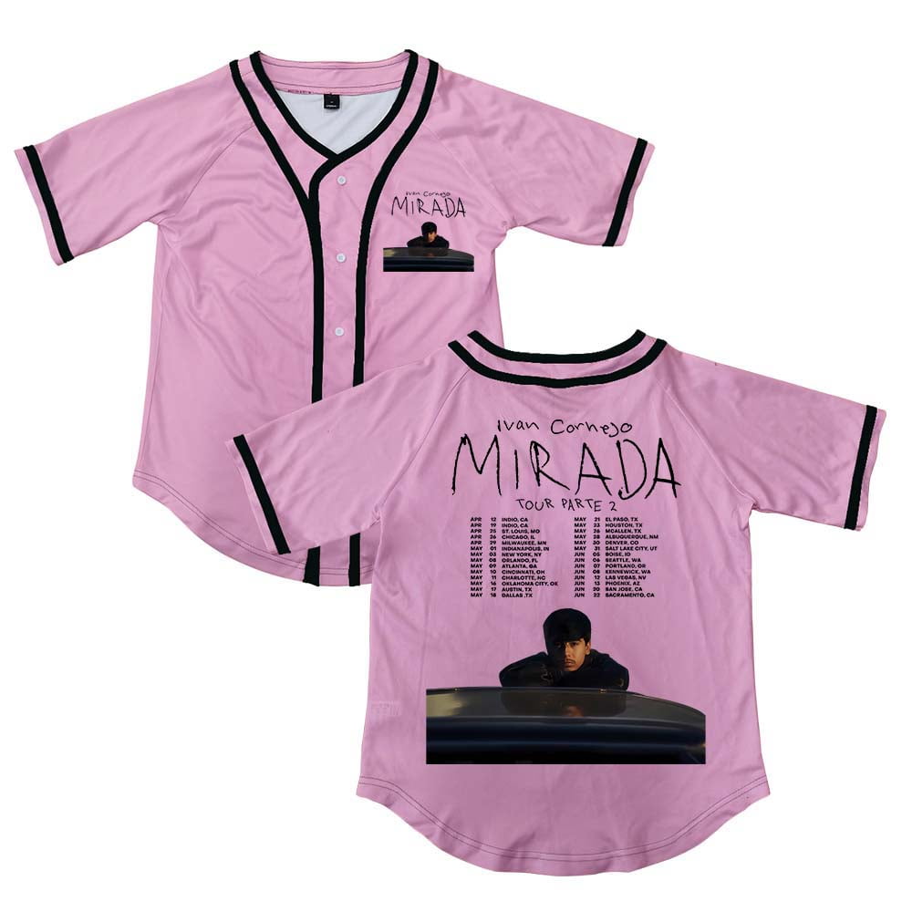 Ivan Cornejo Mirada Tour 2025 Button V-Neck Shirt Women Men Short ...