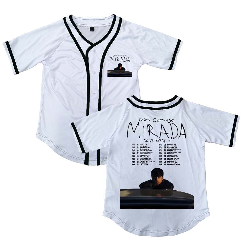 Ivan Cornejo Mirada Tour 2025 Button V-Neck Shirt Women Men Short ...