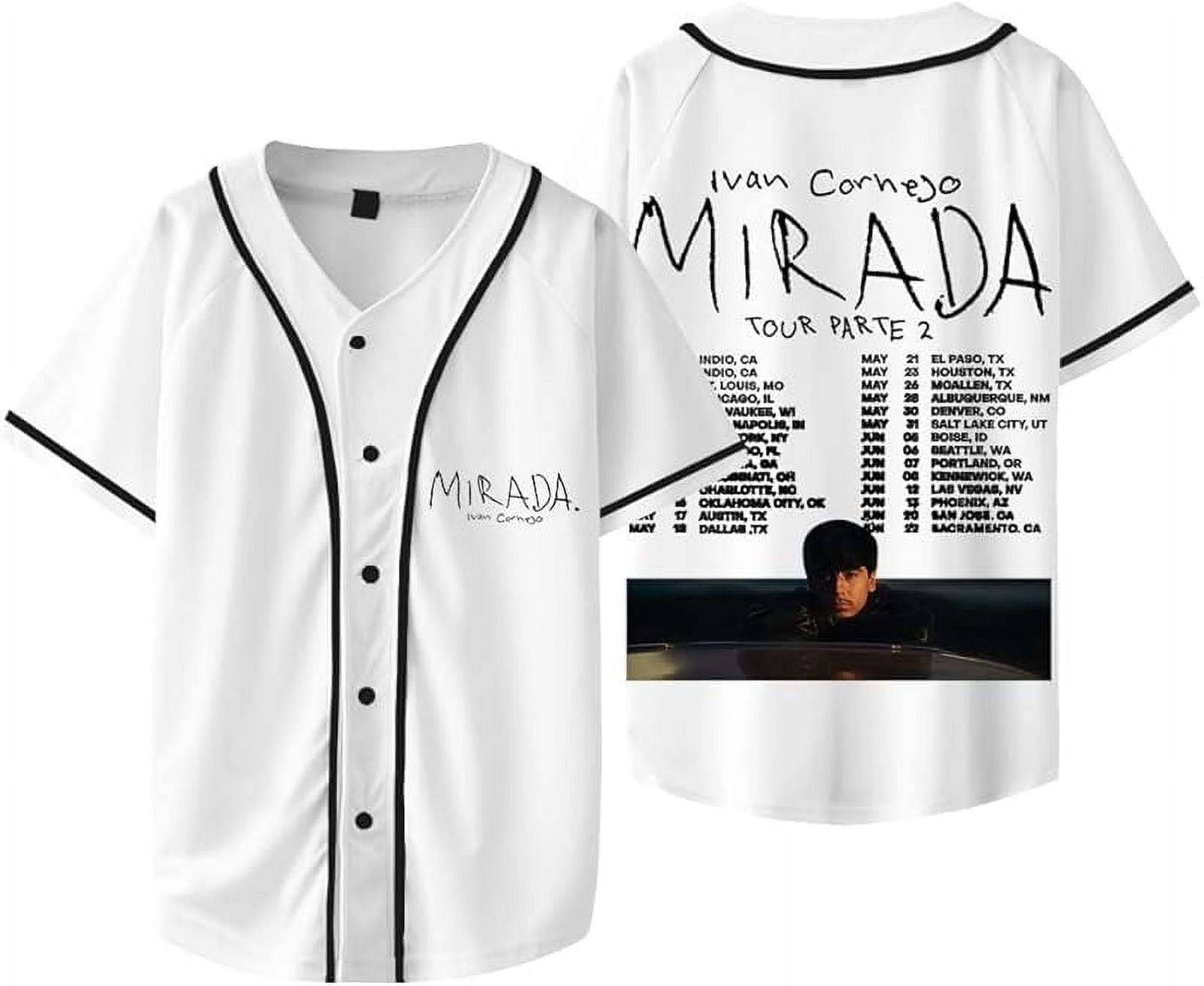 Ivan Cornejo Mirada Tour 2025 Merch Baseball Jacket Tee Summer Unisex ...