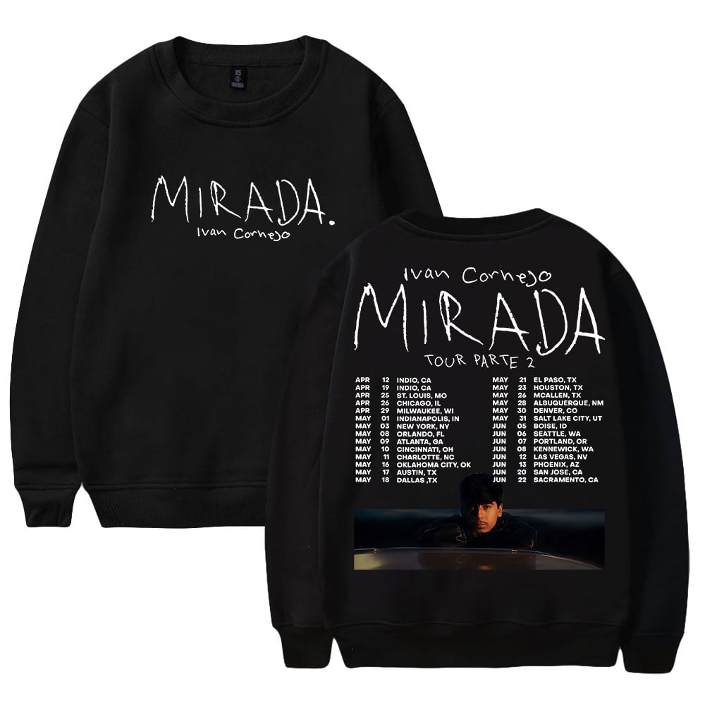 Ivan Cornejo Mirada Tour 2025 Merch Crewneck Long Sleeve Streetwear ...