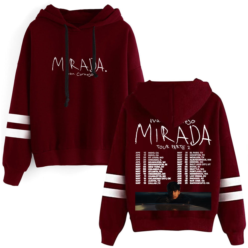 Ivan Cornejo Mirada Tour 2025 Merch Pullover Hoodies Pocketless ...