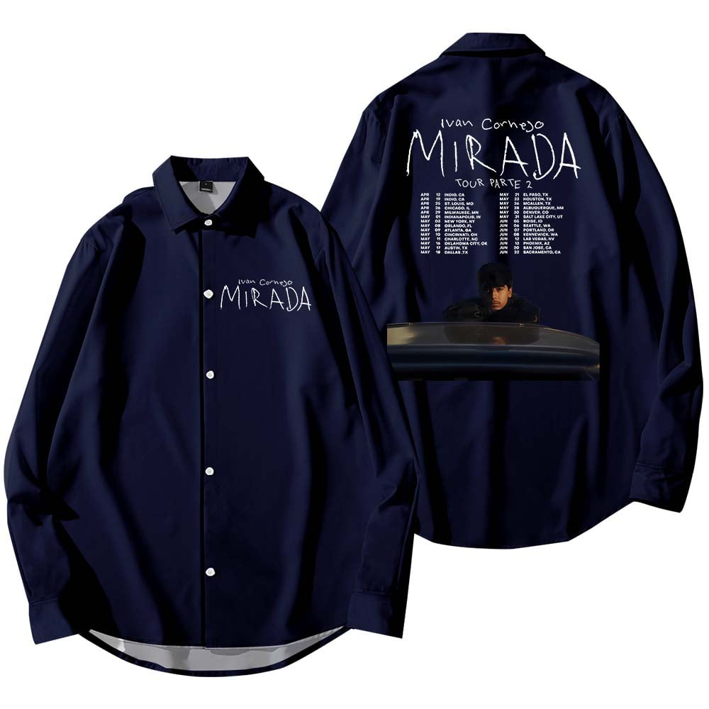 Ivan Cornejo Mirada Tour 2025 Merch Shirt Women Men Long Sleeve Casual ...