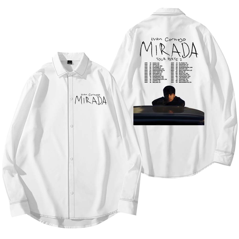 Ivan Cornejo Mirada Tour 2025 Merch Shirt Women Men Long Sleeve Casual ...