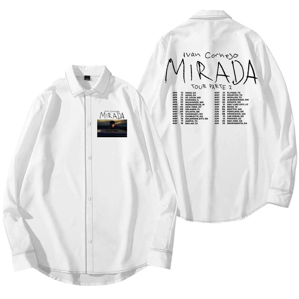 Ivan Cornejo Mirada Tour 2025 Merch Shirt Women Men Long Sleeve Casual ...