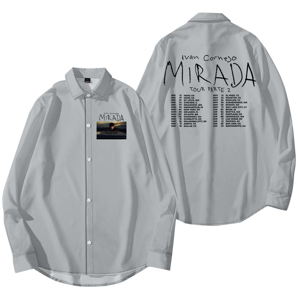 Ivan Cornejo Mirada Tour 2025 Merch Shirt Women Men Long Sleeve Casual ...
