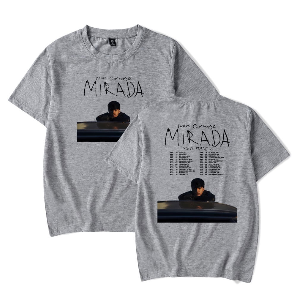 Ivan Cornejo Mirada Tour 2025 Merch T-Shirt Women Men Casual Crewneck ...