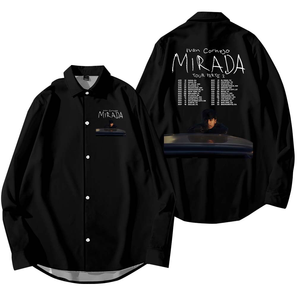 Ivan Cornejo Mirada Tour 2025 Shirt Women Men Long Sleeve Casual ...