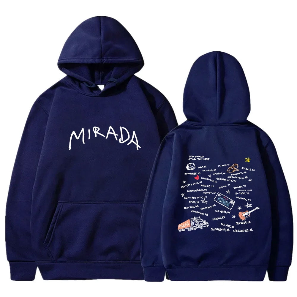 Ivan Cornejo Mirada Tour Merch Hoodies Streetwear Pullovers Women Men ...