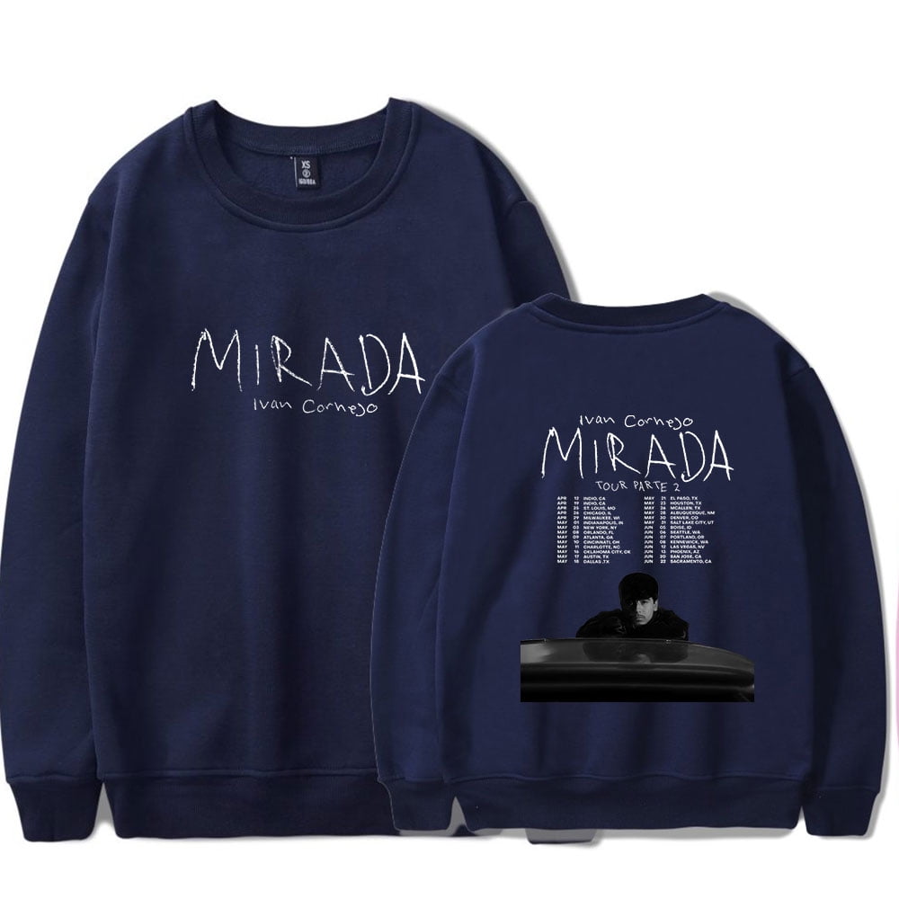 Ivan Cornejo Mirada Tour Merch Long Sleeve Crewneck Sweatshirt For Men ...