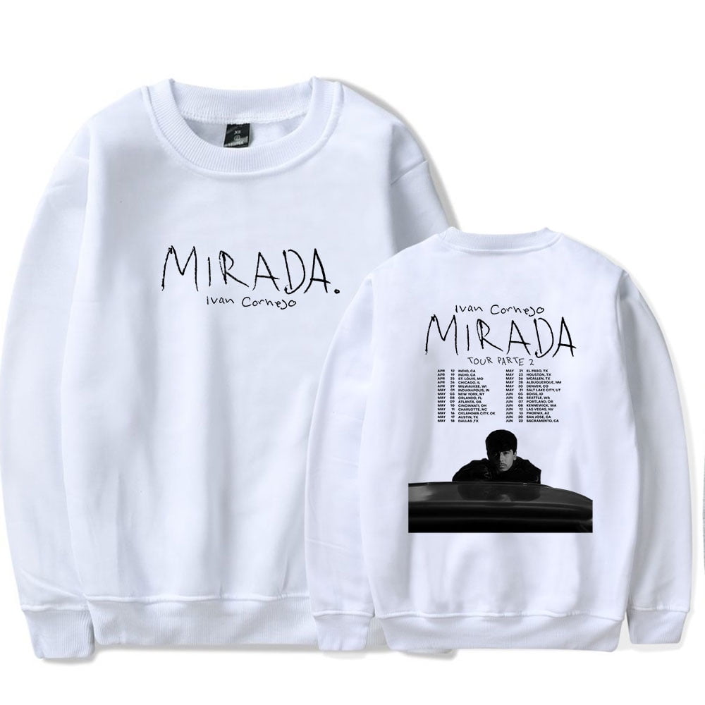 Ivan Cornejo Mirada Tour Merch Long Sleeve Crewneck Sweatshirt For Men ...