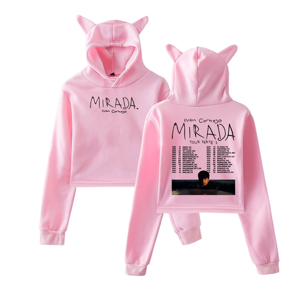 Ivan Cornejo Mirada Tour Parte 2 Merch Hoodie Cat Ear Fashion Street ...