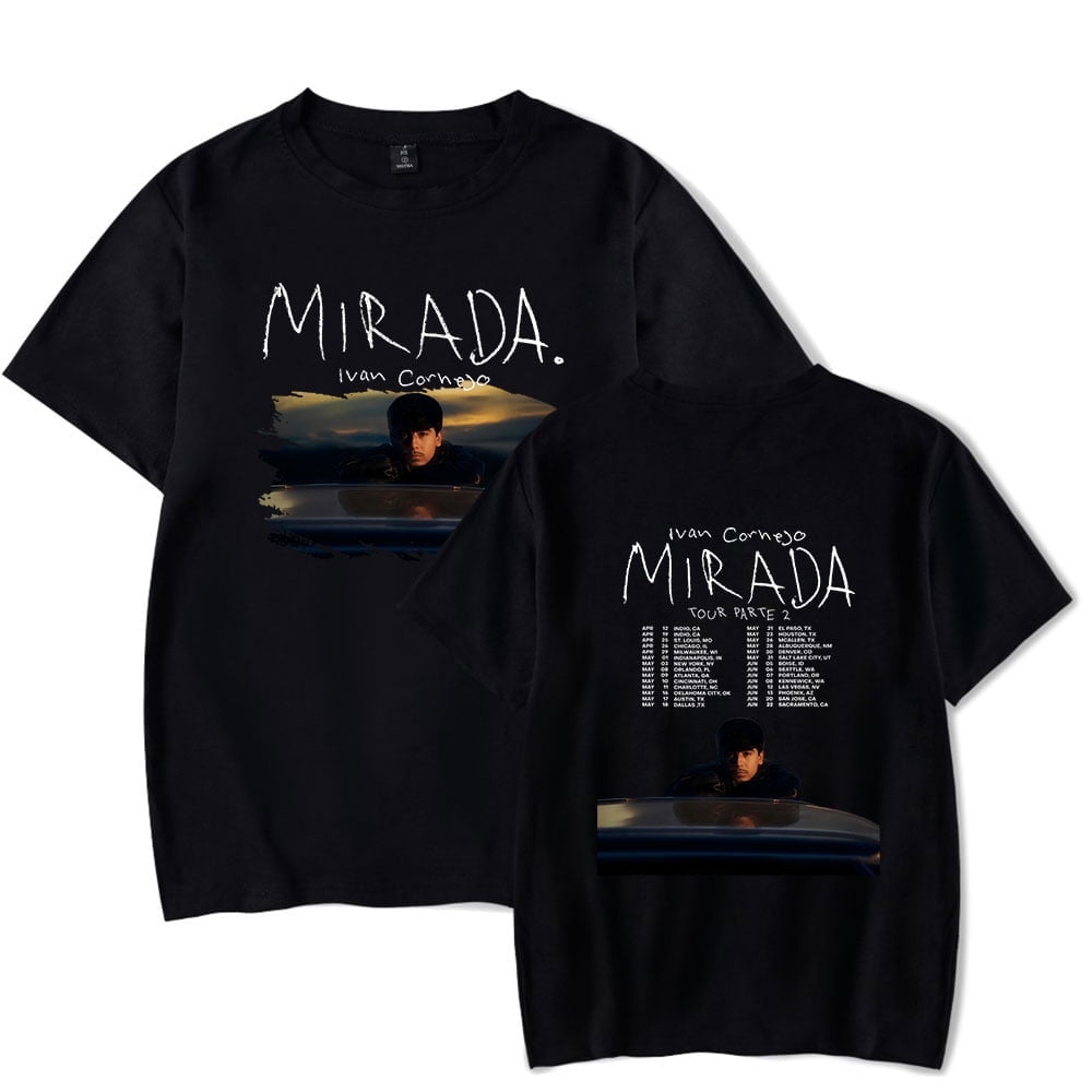 Ivan Cornejo Mirada Tour Parte 2 Merch T-shirt New Print Cool Tops Men ...