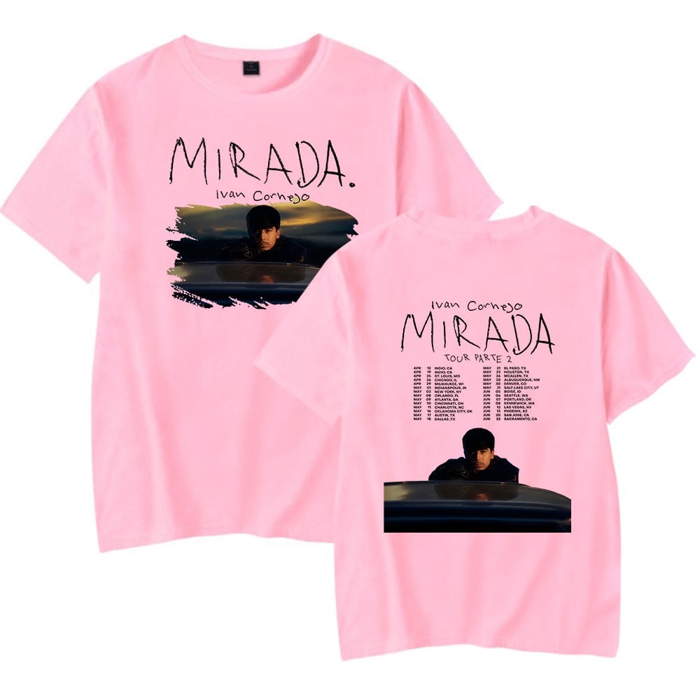 Ivan Cornejo Mirada Tour Parte 2 Merch T-shirt New Print Cool Tops Men ...