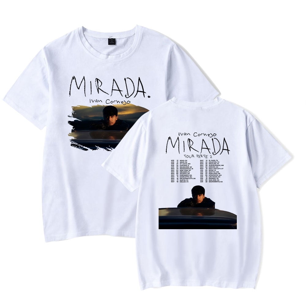 Ivan Cornejo Mirada Tour Parte 2 Merch T-shirt New Print Cool Tops Men ...