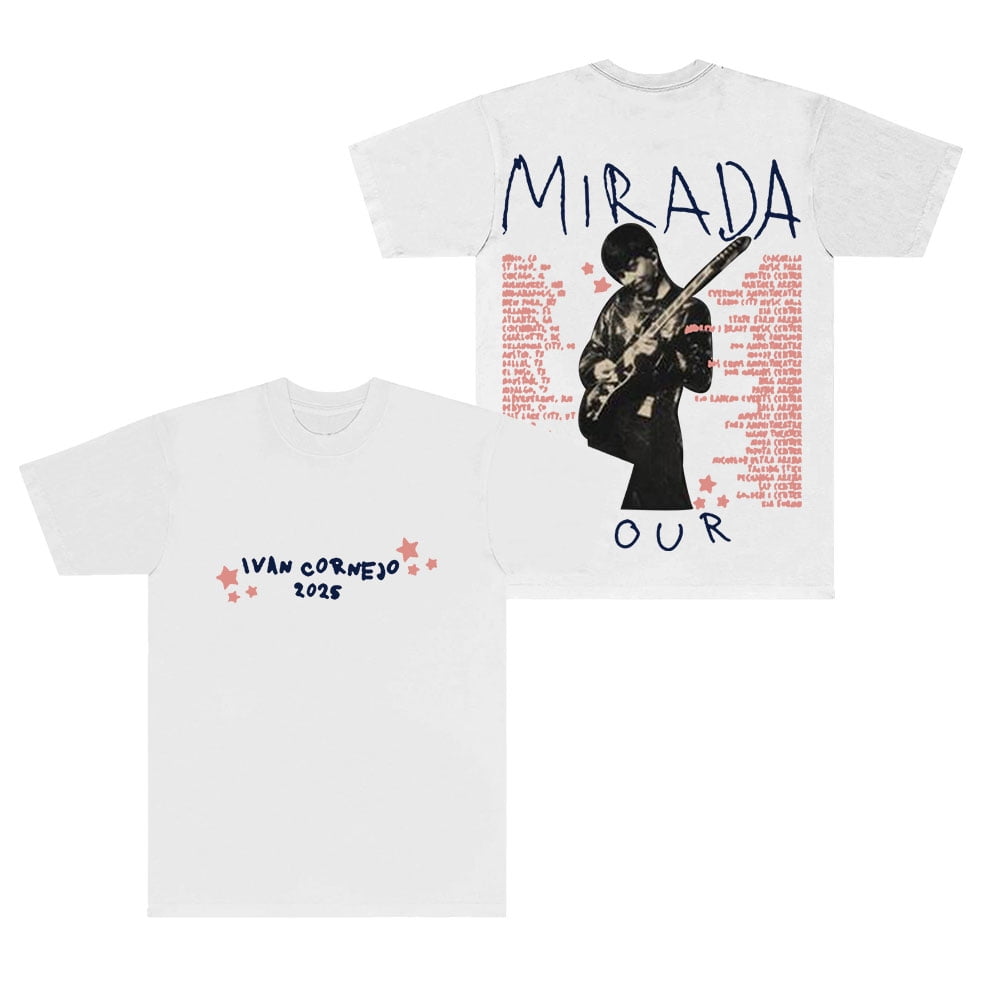 Ivan Cornejo Mirada Tour Parte 2 T-Shirts Women Men Streetwear Short ...