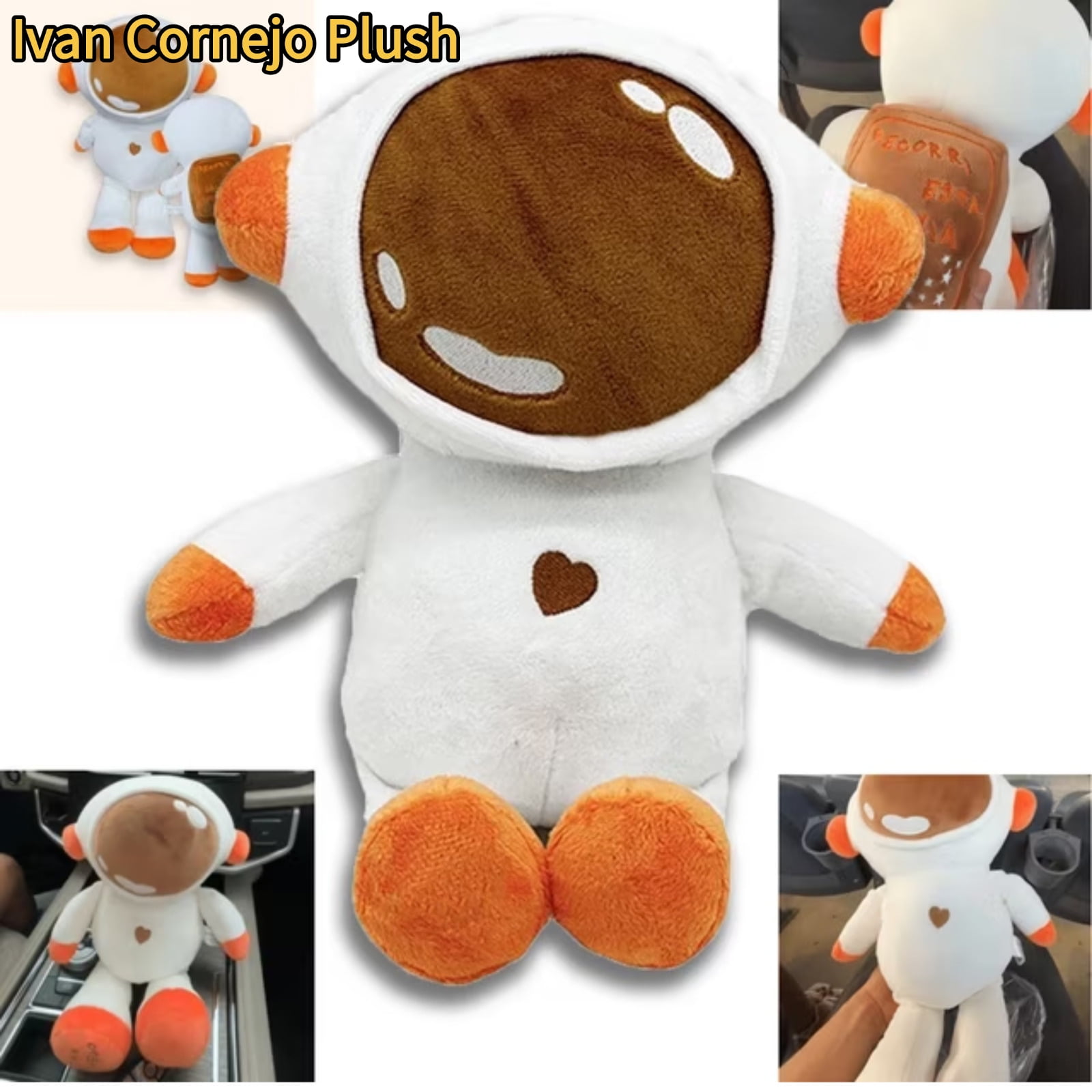 Ivan Cornejo Plush – 8.27" Star Singer Astronaut Plushie from Houston ...
