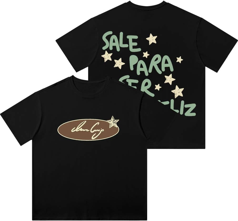 Ivan Cornejo Sale para Ser Feliz Vintage Wash T - Shirts - Cotton Short ...