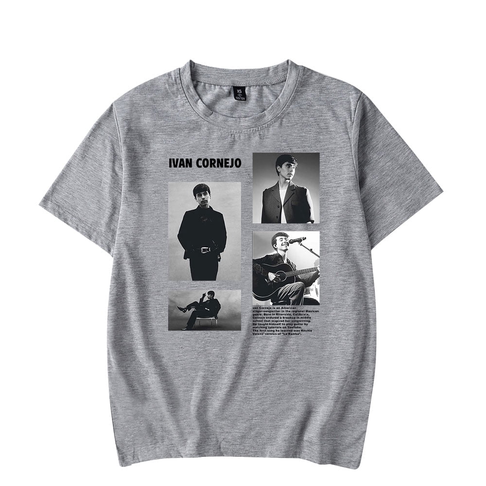 Ivan Cornejo T-Shirt Merch For Ladies and Men's Summer O-neck Pure ...