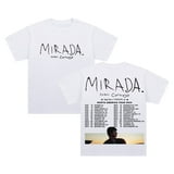 Ivan Cornejo tshirt Mirada Tour Merch Tee Tops 2024 Short Sleeve for ...
