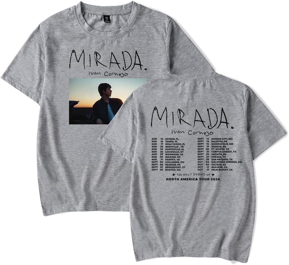 Ivan Hoodie Mirada Tour 2024 T-Shirt Merch for Men Women Unisex Summer ...