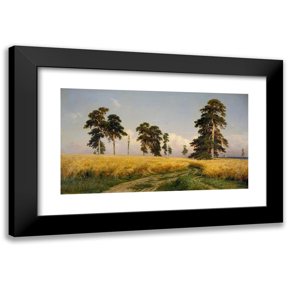Ivan Ivanovich Shishkin 24x15 Black Modern Framed Museum Art Print ...