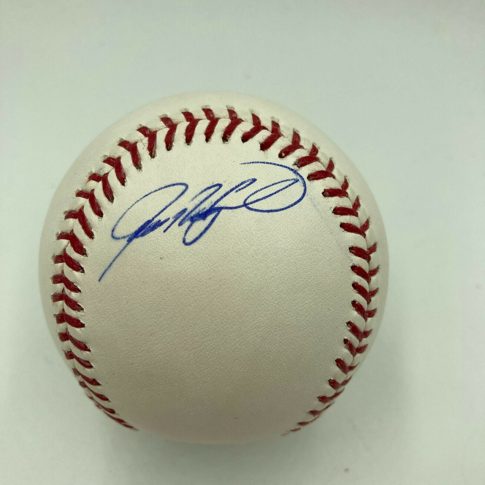 Ivan Rodriguez Signed Autographed Official Major League Baseball JSA ...