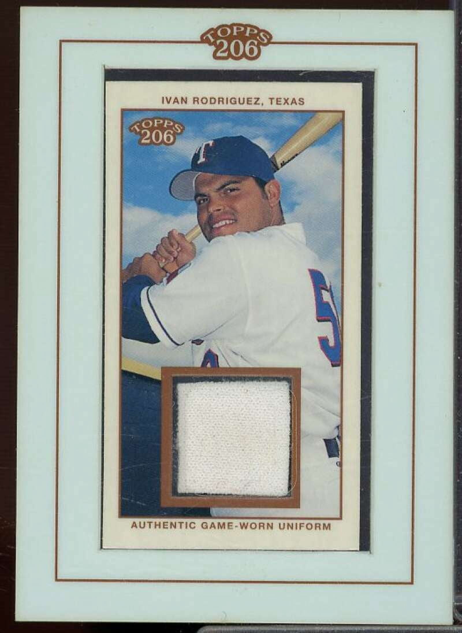 Ivan Rodriguez Uni A2 Card 2002 Topps 206 Relics #IR2 - Walmart.com