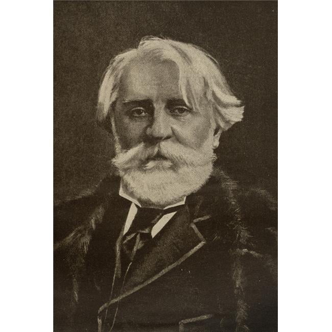 Ivan Sergeyevich Turgenev 1818-1883. Russian Writer. From The Book The ...