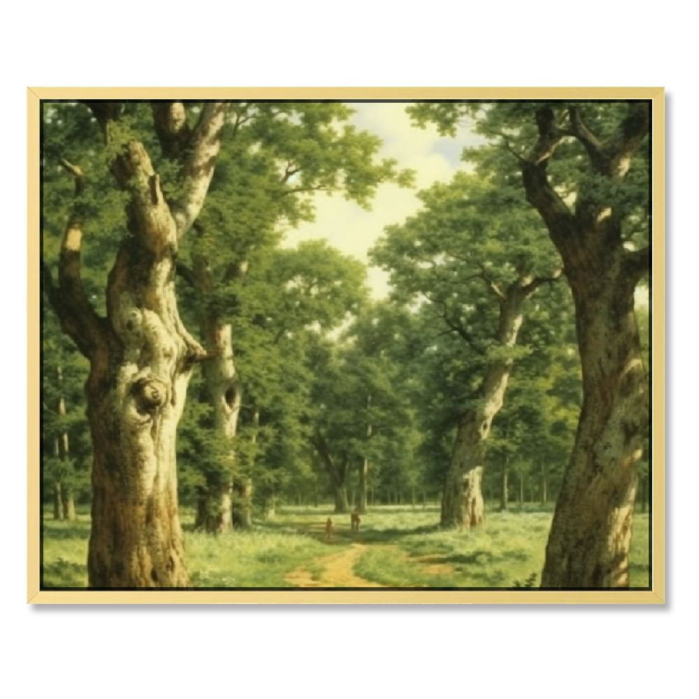 Ivan Shishkin Wall Art Prints - Landscape Trees Poster - Realismtic ...