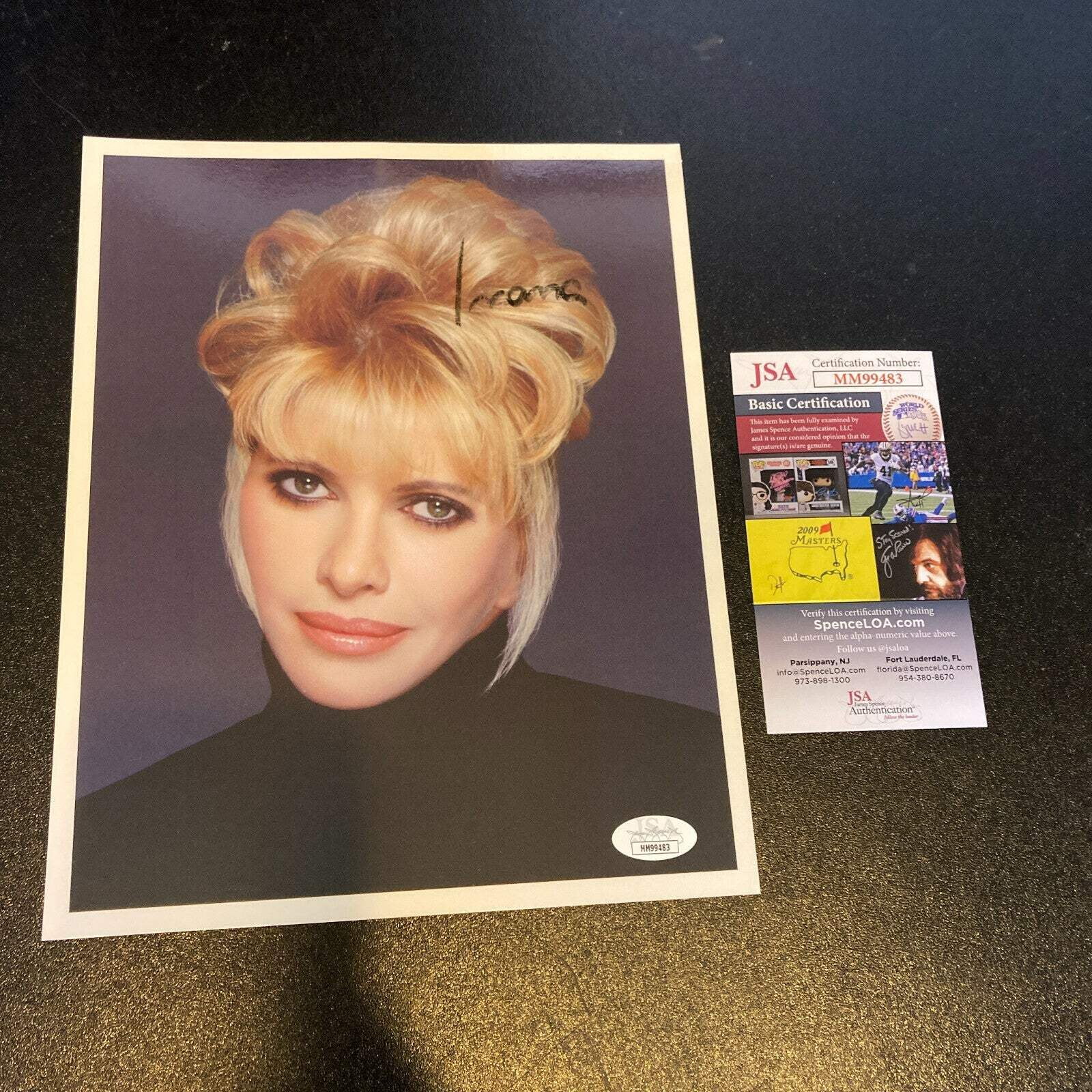 Ivana Trump Signed Autographed 8x10 Photo With JSA COA Donald Trump ...