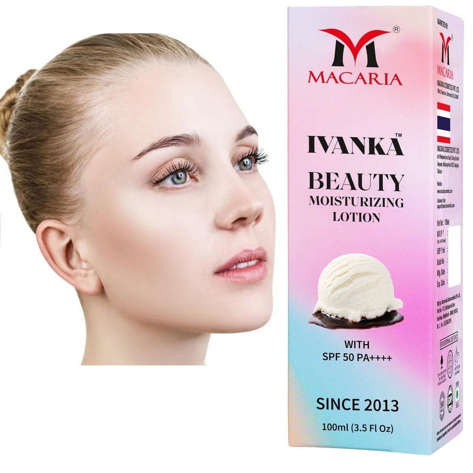 Ivanka Beauty Vanilla Flavoured Full Body lotion for women - Walmart.com