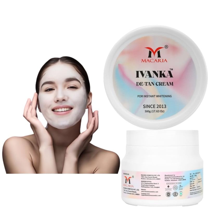 Ivanka DE-TAN Cream Skincare Facial Mask For Controlling Tanning face ...