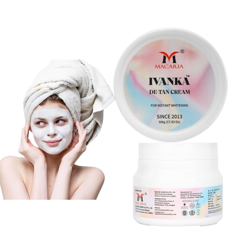 Ivanka Detan tan removal face mask for glowing skin, oily and dry skin ...