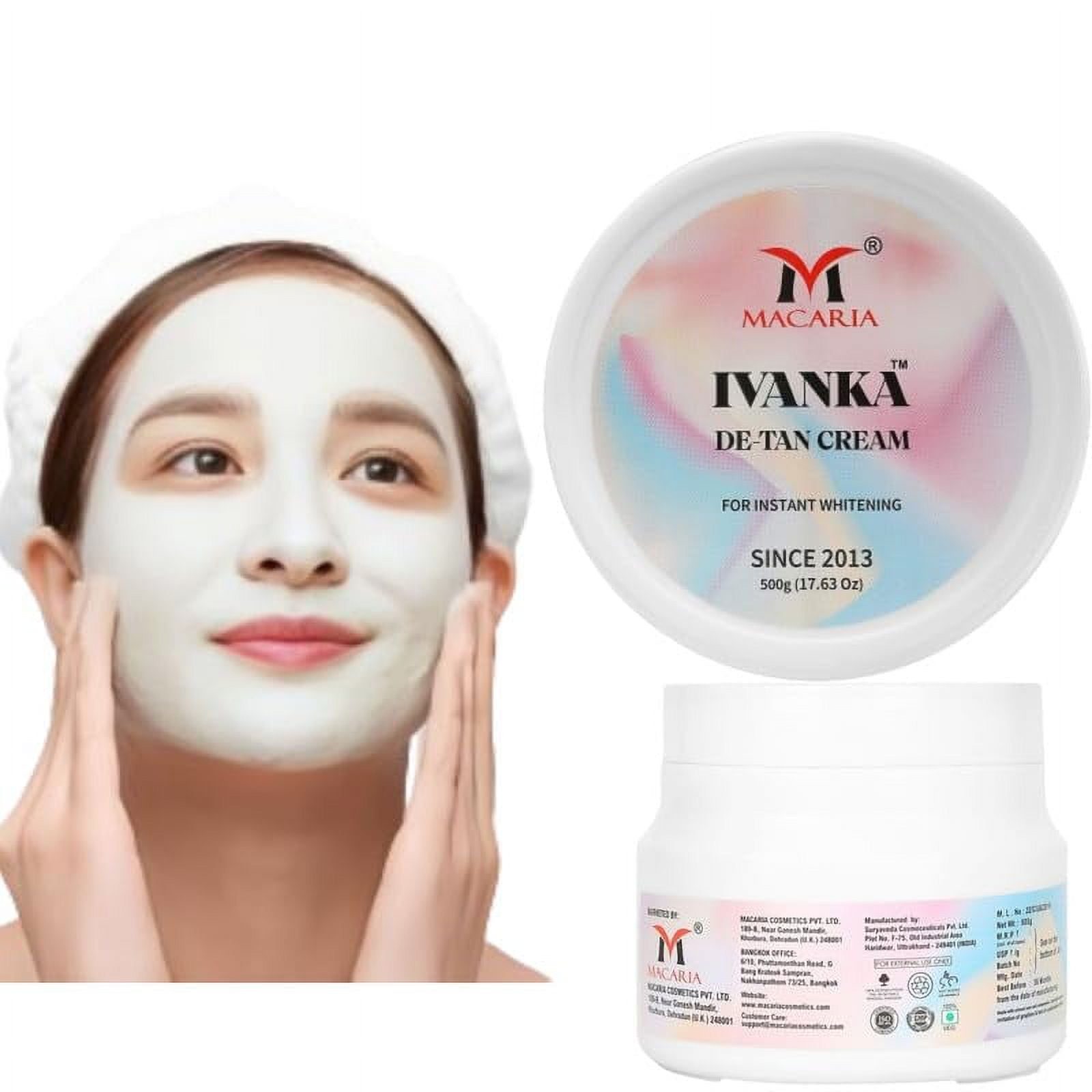 Ivanka d-tan Face Pack, Removes Tan | Skin Brightening | Acne Free | d ...