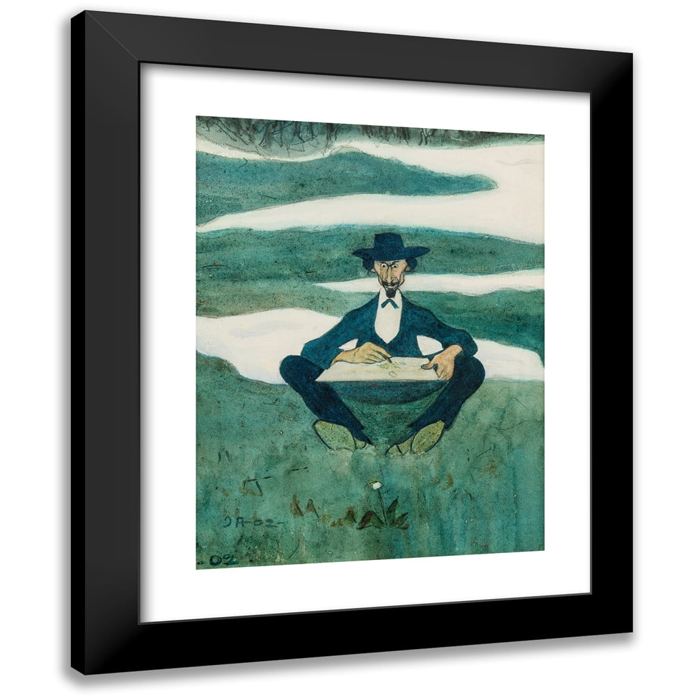 Ivar Arosenius 19x24 Black Modern Framed Museum Art Print Titled - The ...