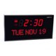 Ivation 22 in. Large Digital Wall Clock, LED Digital Clock with ...