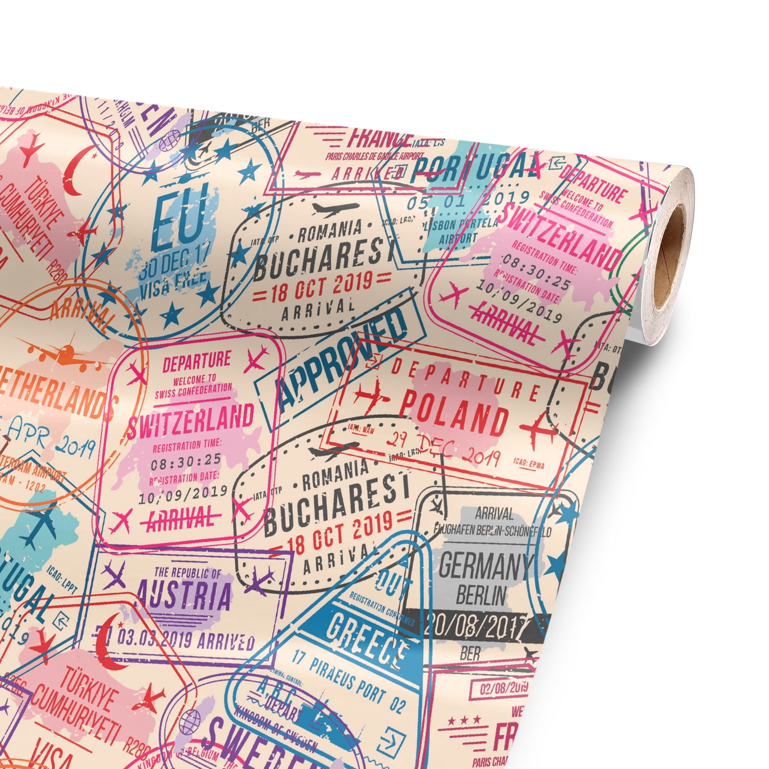 Ive Been Everywhere 24” x 52” Vinyl Wrap Sheet for large or custom ...