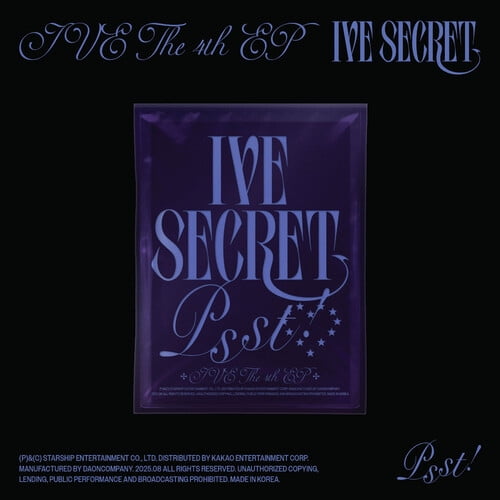 Ive - Ive Secret (Psst!Ver.) Ive The 4th EP - Music & Performance - CD - Walmart.com