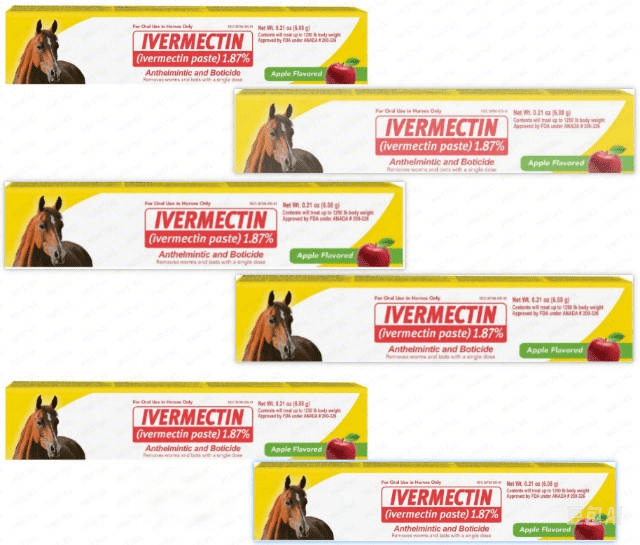 Iver-Mectin Gel Dewormer For Horses - Apple Flavored, Broad Spectrum ...