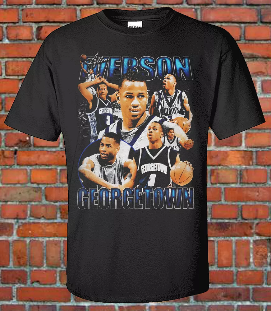 Iverson College Bootleg Style 90S Graphic T Shirt G-Town Hot Trending ...