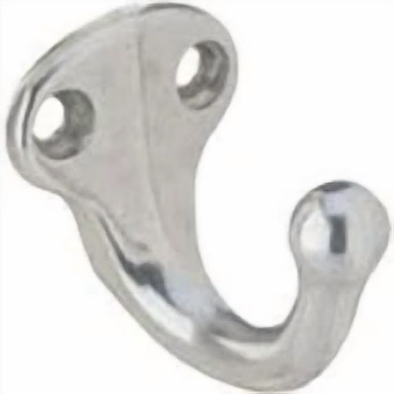 Ives 581A Low Profile Single Cast Aluminum Wardrobe Hook - Silver ...