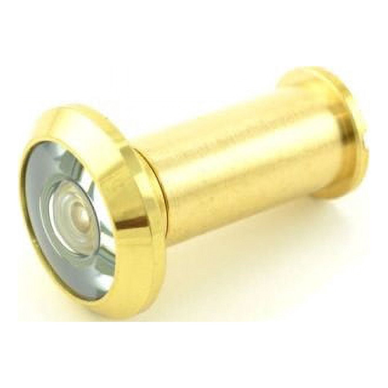 Ives 698B One-Way Wide Angle Door Viewer - Brass - Walmart.com