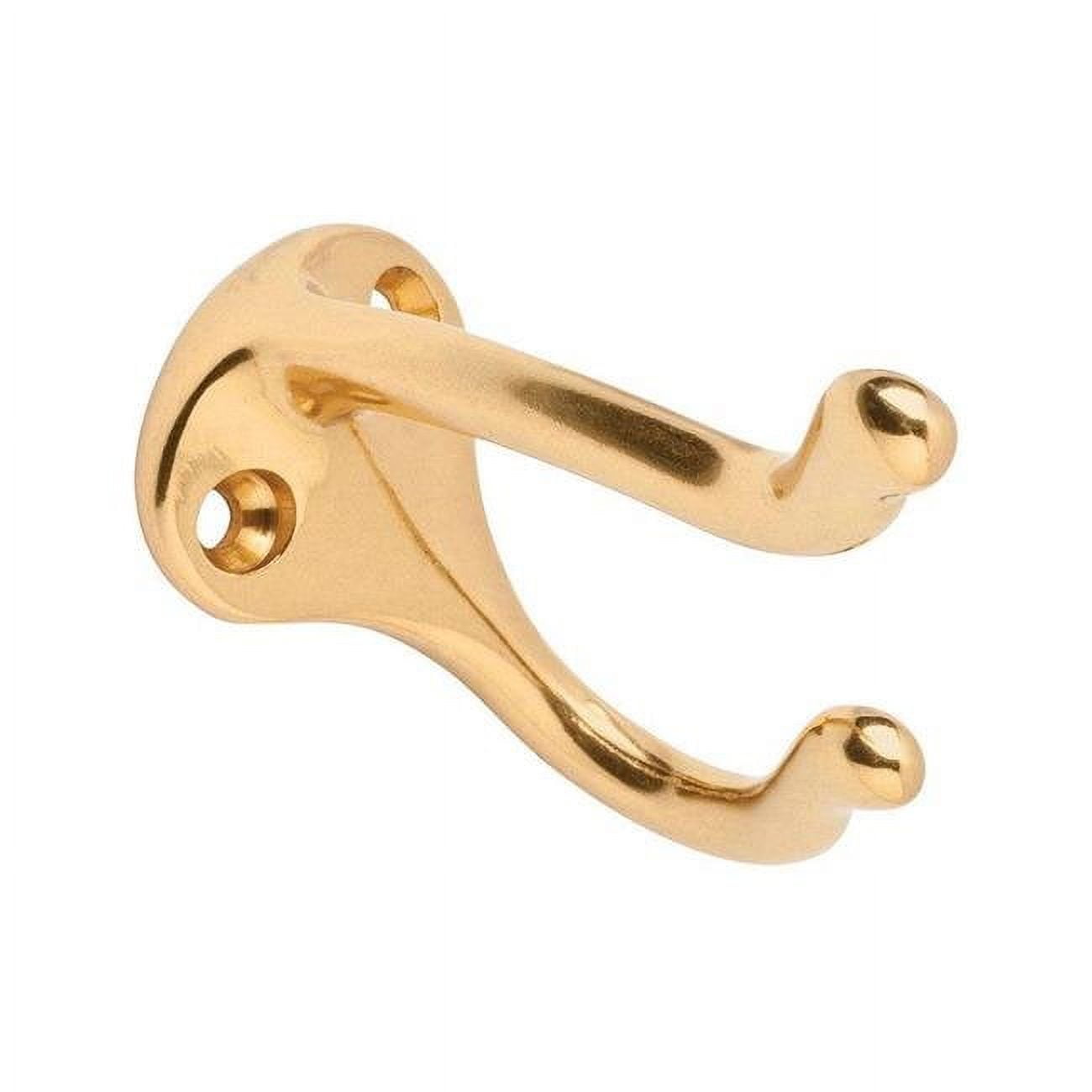 Ives 571Mb Traditional Cast Brass Coat And Hat Hook - Brass - Walmart.com