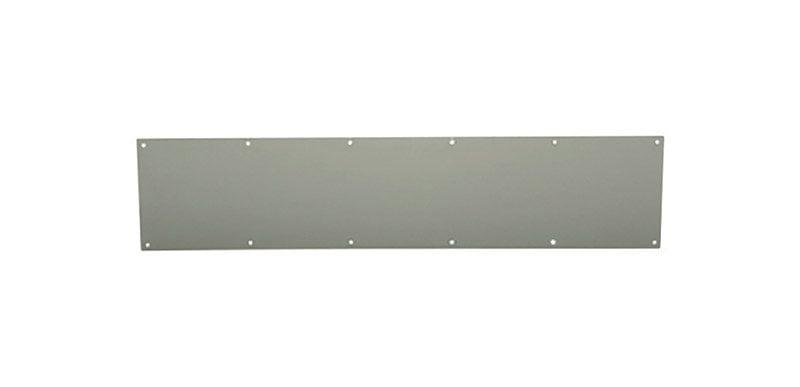 Ives Satin Gray Stainless Steel Push Plate 1 pc - Walmart.com
